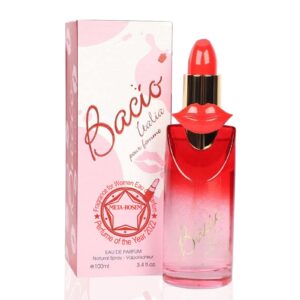 meta-bosem bacio italia pour femme, women perfume eau de parfum natural spray- spicy oriental fragrance - jasmine notes - great holiday gift - for all day use - a classic bottle, 3.4 fluid ounce/100ml