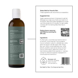 Dermazen Cleansing Dandruff and Seborrheic Dermatitis Shampoo, Reduce Flakes, Soothe Itching and Improve Scalp Health