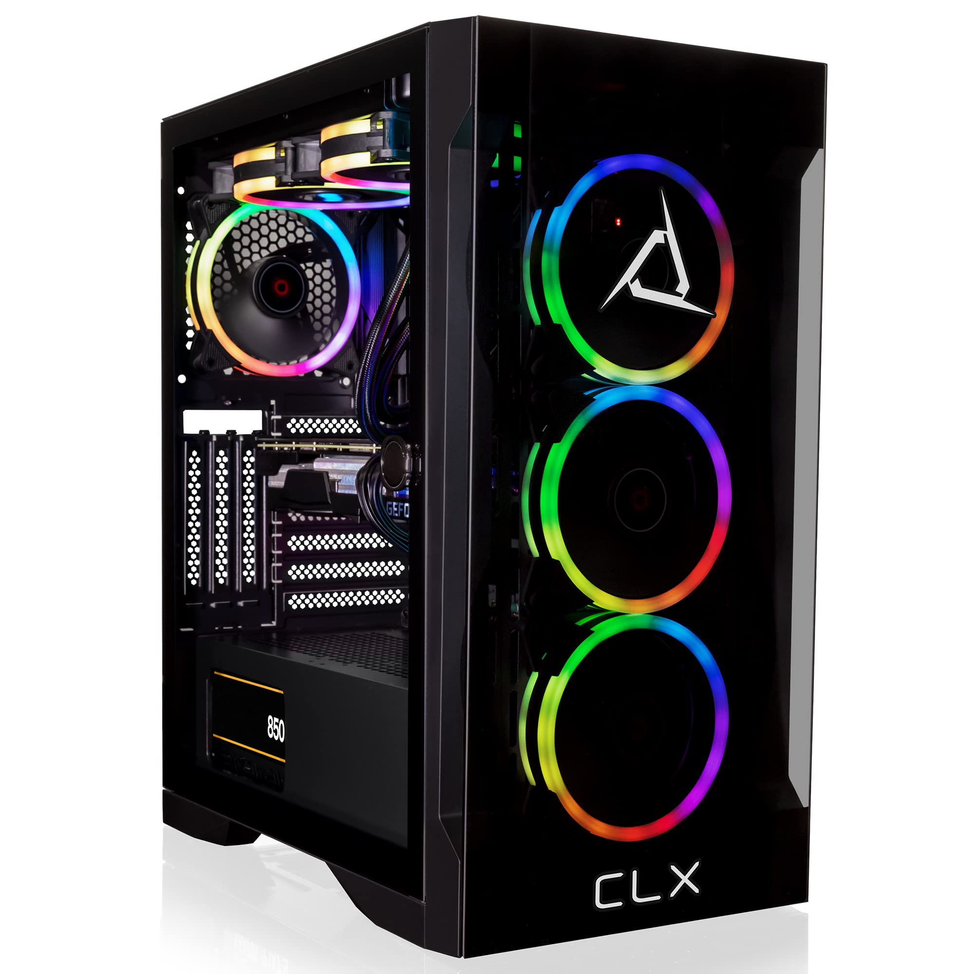 Clx Set Gaming Desktop - Liquid Cooled Amd Ryzen 9 7900x 4.7ghz 12-core Processor, 32gb Ddr5 Memory, Geforce Rtx 4080 16gb Gddr6x Graphics, 1tb Ssd, 4tb Hdd, Wifi, Windows 11 Home