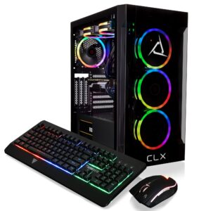 Clx Set Gaming Desktop - Liquid Cooled Amd Ryzen 9 7900x 4.7ghz 12-core Processor, 32gb Ddr5 Memory, Geforce Rtx 4080 16gb Gddr6x Graphics, 1tb Ssd, 4tb Hdd, Wifi, Windows 11 Home