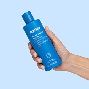 AQUAGE. Color Protecting Shampoo, Contains AlgaePlex Marine Botanicals to Help Seal In Color and Provide Gentle Cleansing, 8 oz