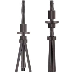 quick release core drill stand anchor bolt & nut reusable expansion bolt m12 threaded bolt perfect for anchoring core drilling machines, rig stands, wall saw track and wire saws 2 sets