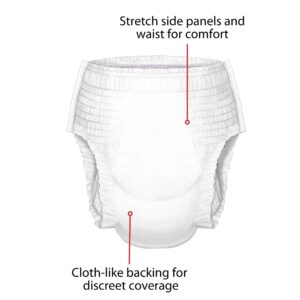 Curity Youth Pants, Large, Unisex-Youth, Incontinence Protector, Pull-Up Style, Heavy Absorbency, 14 Count