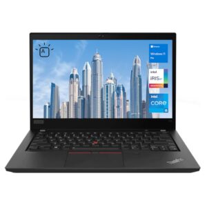 lenovo thinkpad t14 gen 2 business laptop, 14" fhd display, intel core i5-1135g7, 24gb ram, 2tb pcie ssd, webcam, backlit keyboard, fingerprint reader, rj-45, wi-fi 6, windows 11 pro, black