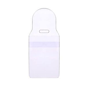 small usb flash drive holders resealable flap clear bags pockets (25 pack)