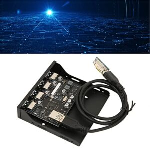 3.5 Inch Front Panel USB Hub, PCIE to USB 3.0 PC Front Panel Anti Interference for PC