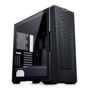 phanteks eclipse g500a mid tower case, fanless, drgb, black