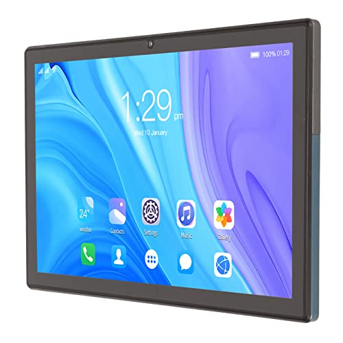 PUSOKEI 10 Inch Tablet for 11,Blue,6G RAM 128G ROM / 1920x1200 IPS Screen,MT675 Octa Core Processor,BT 4.2,USB C Port Charging,4G Calling Tablet for Kid & Adults