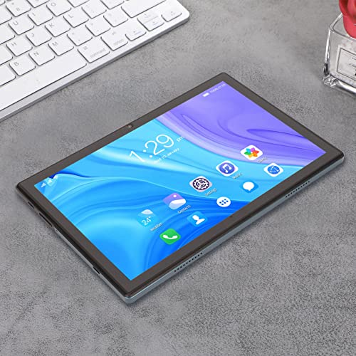 PUSOKEI 10 Inch Tablet for 11,Blue,6G RAM 128G ROM / 1920x1200 IPS Screen,MT675 Octa Core Processor,BT 4.2,USB C Port Charging,4G Calling Tablet for Kid & Adults