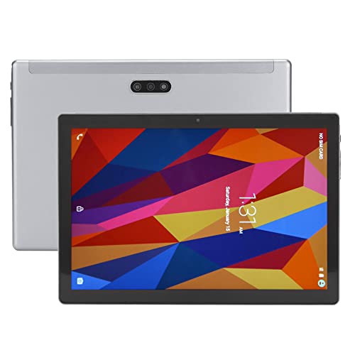 Android11 Tablet IPS 2.4 5G WiFi 6GB RAM 128GB ROM 10.1 Inch Desktop Tablet (US Plug)