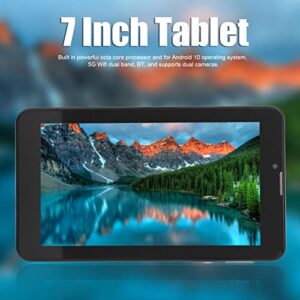 Liyeeo 7 inch Tablet, 5G Fifi Dual Band Battery Life Octa core Processor Tablet PC 1280x800IPS Home Travel HD Screen