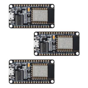 diymall nicemcu-c3f v1.0 esp32-c3 wifi+blue-tooth development board, 4mb flash 32-bit risc-v single-core processor for iot smart home (pack of 3)