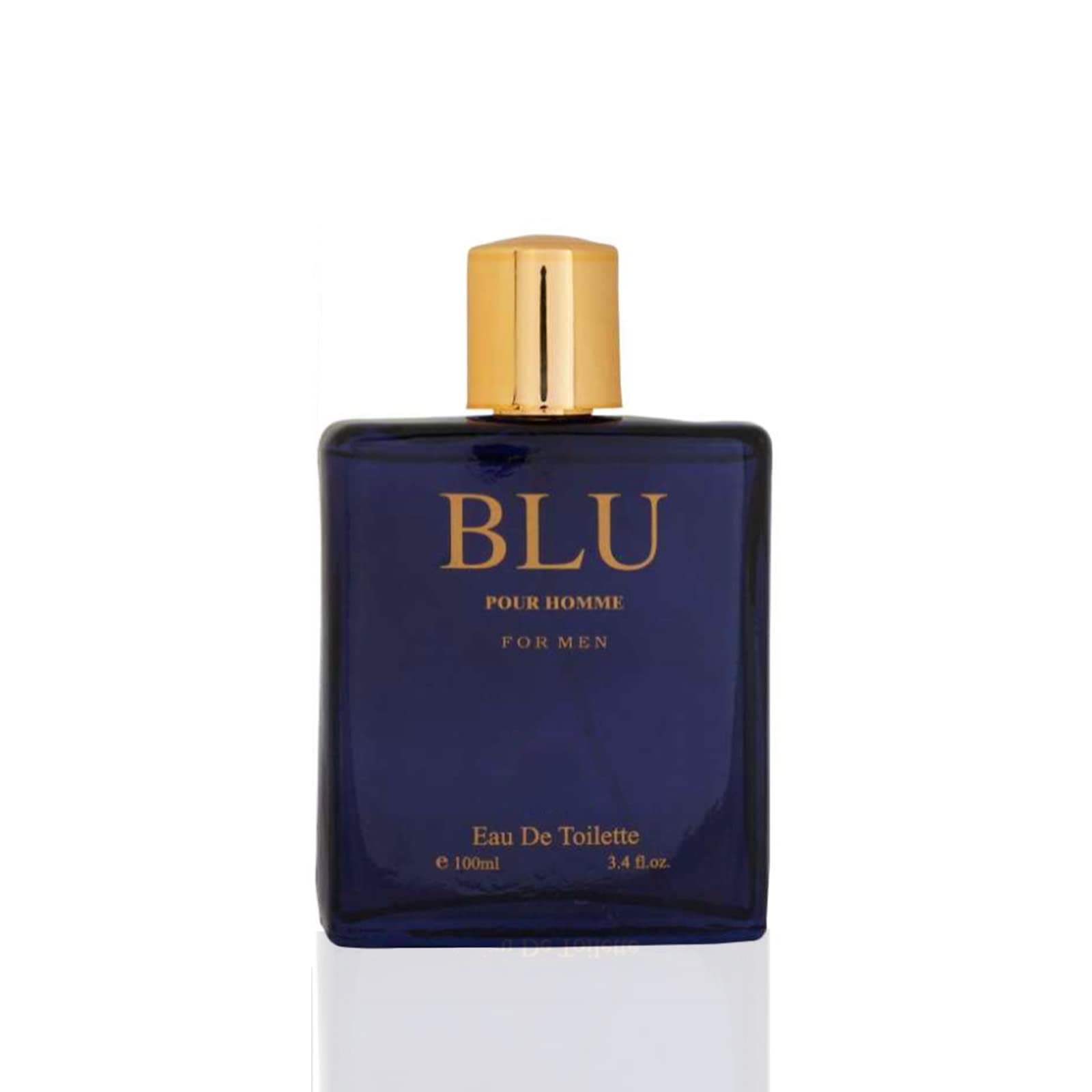 META-BOSEM Blu Pour Homme, Men's Cologne Eau de Toilette Natural Spray - Citrusy and Musky - Great Holiday Gift - for All Day Use - a Classic Bottle, 3.4 Fluid Ounce/100Ml