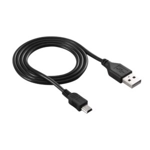 parthcksi mini usb sync charging cord cable compatible with samsung hmx-f80 hmx-f90 hmx-f91 hmx-f800