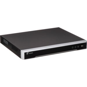 ds-7608ni-q2/8p h.265 8 channel poe 4k 8mp network video recorder nvr, plug & play, international original english version, compatible with hikvison, hard drive not included