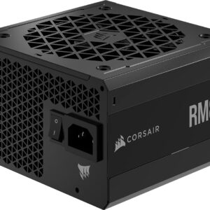 Corsair RM850e Fully Modular Low-Noise ATX Power Supply (Dual EPS12V Connectors, 105°C-Rated Capacitors, 80 Plus Gold Efficiency, Modern Standby Support) Black