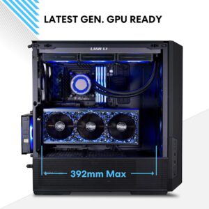 LIAN LI LANCOOL 216 E-ATX PC Case, Airflow Focus RGB Gaming Computer Case with All-Around Mesh Panels, 2x160mm & 1x140mm PWM Fans Pre-Installed and Innovative Rear PCIe Fan Bracket Chassis (Black)