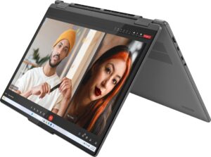 lenovo 2024 yoga 7 2-in-1 16” wuxga ips touch laptop 12-core intel core ultra 7 155u 16gb lpddr5 512gb ssd thunderbolt 4 usb-c w/dp wifi ax bt webcam hdmi2.1 backlit kb fingerprint windows 11 pro