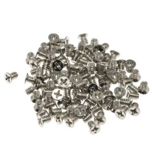 taodan 100 pcs phillips countersunk head machine screws #6-32 * 3/16