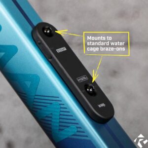 Revere KNOG Bike Alarm & Finder, Waterproof Motorcycle Bicycle/Door Burglar Alarm, Prevent Robbery and Theft, Loud, Adjustable Sensitivity, Scooter, ebike Accessories Vibration Sensors