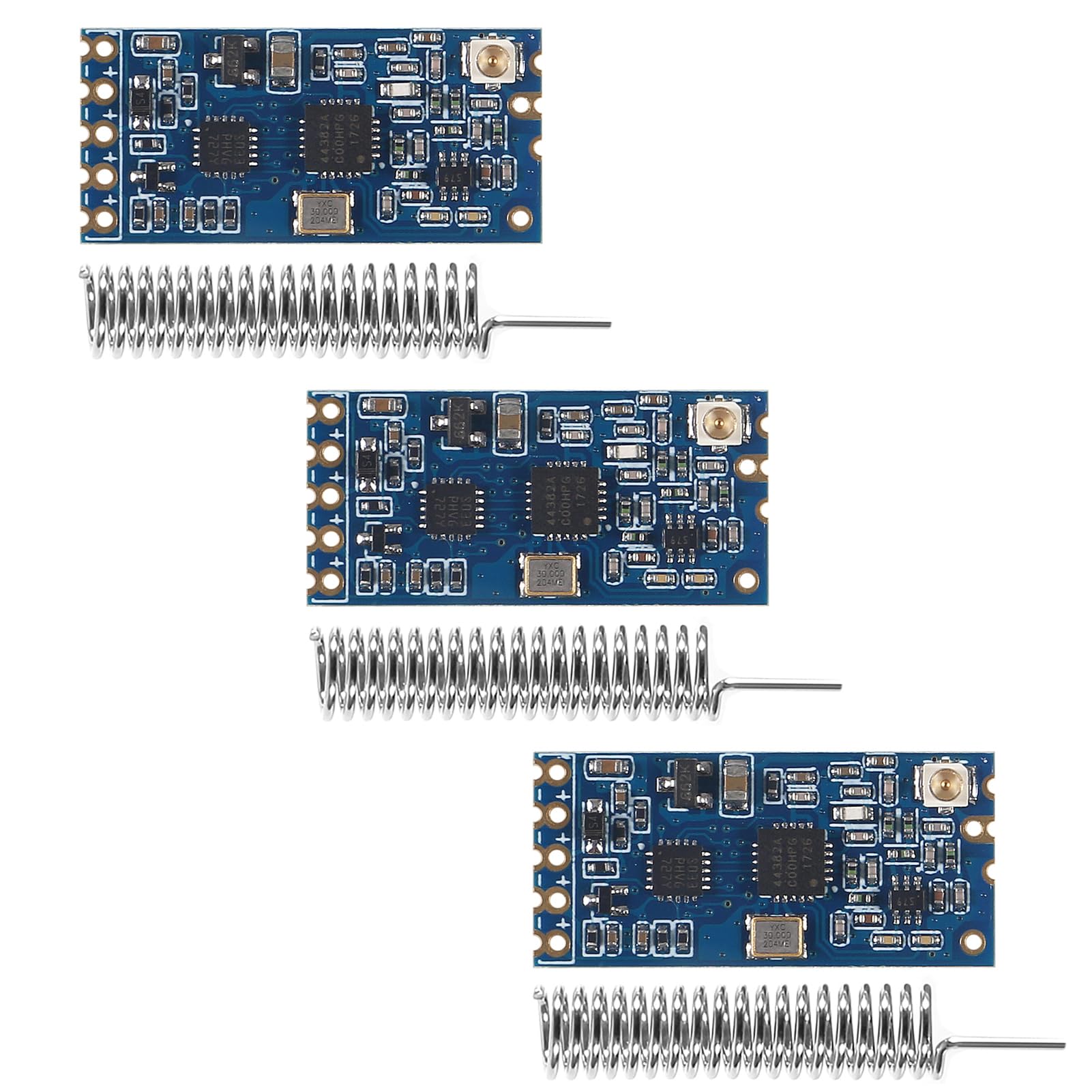 3pcs HC-12 433Mhz SI4463 SI4438 Wireless Serial Port Module 1000M Replace Bluetooth with Antenna