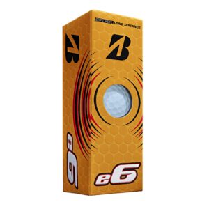 Bridgestone 2023 e6 White Golf Ball-Dozen