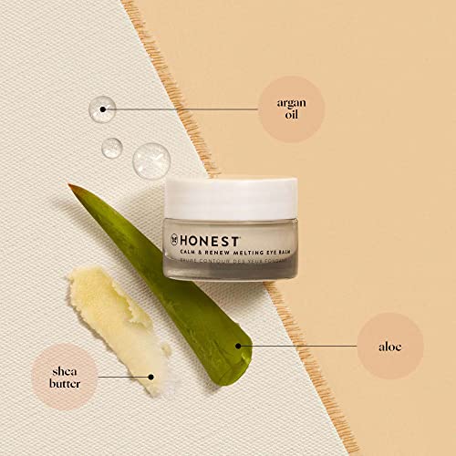 Honest Beauty Skin Barrier Sensitive Skin Kit | Exclusive | Calm & Renew Eye Balm, Calm On Foaming Cleanser, Calm & Porefect Serum, Daily Calm Lightweight Moisturizer | Vegan + Cruelty free