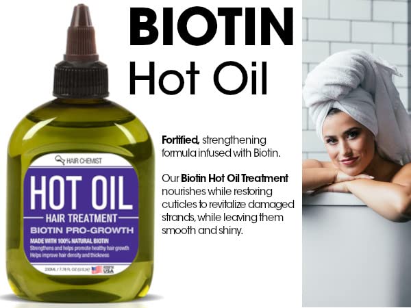 Hair Chemist Biotin Hot Oil Treatment 7.1 Ounces