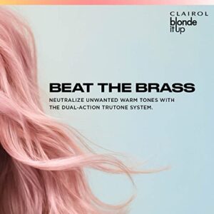 Clairol Blonde It Up Crystal Glow Toners Demi-Permanent Hair Dye, Radiant Opal Hair Color, Pack of 1