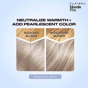 Clairol Blonde It Up Crystal Glow Toners Demi-Permanent Hair Dye, Radiant Opal Hair Color, Pack of 1