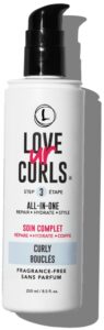 lus (love ur self) fragrance-free all-in-one styler for natural curly textured hair- repair, hydrate and style with shea butter and moringa - 8.5oz