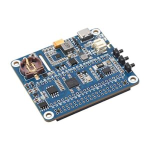 Coolwell Power Management HAT for Raspberry Pi Series Board, Onboard RTC & Buck-Boost DC Chip,Supports Charging and Power Output at The Same Time