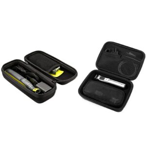 procase electric trimmer case bundle with electric trimmer shaver travel case