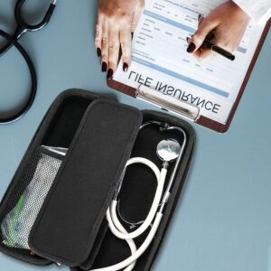 ProCase Electronic Organizer Cord Pouch Bundle with Stethoscope Carrying Case