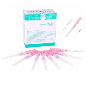 piercing needles,50pcs 20g iv catheter needles 20 gauge disposable stainless steel hollow body piercing needles for ear nose belly navel nipple piercing(20g)