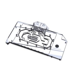 Copper GPU Water Cooling Block GPU Waterblock Graphics Card Water Cooling Block for MSI GeForce RTX 4090 Suprim Gaming (5V ARGB RBW Aura Effect LED Lights GPU Block with Backplate)