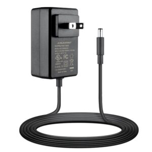 j-zmqer ac dc adapter compatible with axess tv1701-24 tv170124 24 widescreen led full hd tv digital