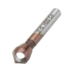 mtsas m35 cobalt countersink drill bit 1-4/2-5/5-10/10-15mm deburring chamfer drill bit (2-5mm)