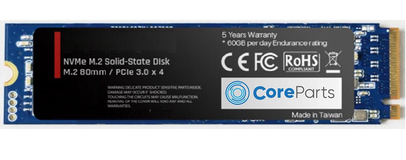 CoreParts M.2 PCIe NVMe (M Key) (High end Level) 2TB SSD M.2 PCIe, MZ-V7S2T0BW, SSDPEKNW020T801 (end Level) 2TB SSD M.2 PCIe NVMe (M Key) (High end Level)