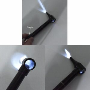 New 2 in 1 Penlight Otoscope Pen Style Light for Ear Nose Throat Check Clinical Diagnostic for Ear Nose Throat Clinical