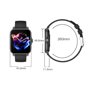 ZTGD Smart Watch (Answer/Make Calls), 1.69"Smartwatch Fitness Tracker for Android iOS with Heart Rate/Blood Pressure/Blood Oxygen Monitoring, IP67 Waterproof Sport Smartwatch Sleep Monitor Step Count