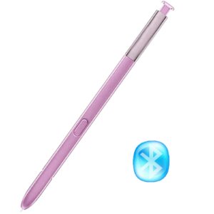 galaxy note 9 stylus pen withbluetooth for samsung galaxy note 9 touch screen s pen stylus touch s pen for samsung galaxy note9 n960 all versions stylus touch s pen (lavender purple)