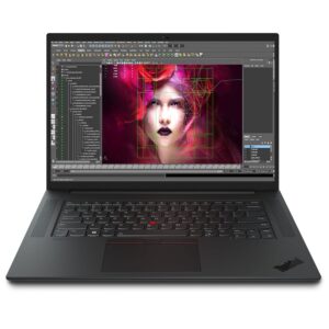 lenovo latest thinkpad p1 gen 5 laptop, intel i7-12700h (14 cores), 16" fhd (1920 x 1200) ips anti-glare, 32gb ddr5, 2tb ssd, nvidia a2000, 1080p camera, win 11 pro - black