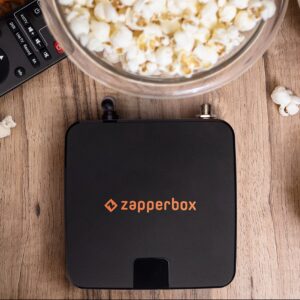 ZapperBox M1 ATSC 3.0 OTA Tuner & DVR with 4K, HDR, and Channel Guide (Dual Tuner)