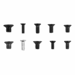 TECKEEN 500Pcs Universal Laptop Notebook Computer Repair Screws Kit with Plastic Box