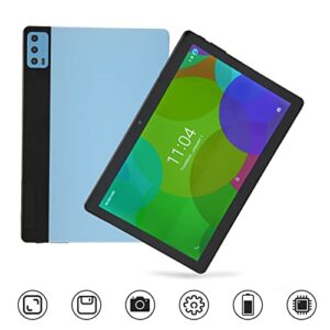 Zyyini 10in Tablet 4G, 1080x1960 IPS HD Tablet for 11, 4GB RAM 256GB ROM, Clear Dual Speakers, 5GWIFI Support (Blue)