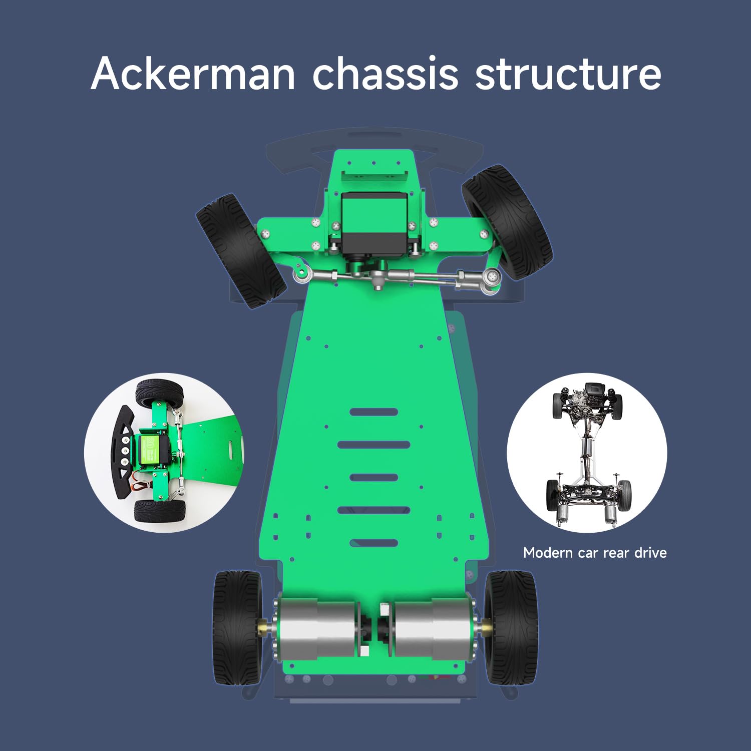 Yahboom Autonomous Driving Professional Kit AI Visual Recognition Function Python Programming ROS Adults Robotic kit Ackerman Chassis Python (with Jetson TX2-NX)