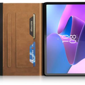 TIPOYOROO Case for Lenovo Tab P11 Pro 11.2" 2nd Gen 2022 (TB-138FC/TB-132FU) Bussiness Premium PU Leather Stand Folding Folio Cover for Lenovo Pad Pro 2022 Modle Shell Cover 11.2 inch -Navy Blue