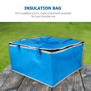 KICHOUSE Catering Bag Insulation Food Warmers for Parties Thermal Insulated Food Carrier Insulated Grocery Insulated Catering Supplies Thermal Takeaway Aluminum Pizza Catering