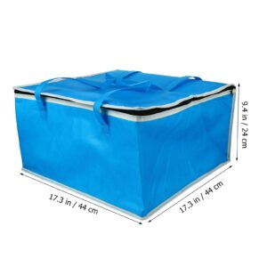 KICHOUSE Catering Bag Insulation Food Warmers for Parties Thermal Insulated Food Carrier Insulated Grocery Insulated Catering Supplies Thermal Takeaway Aluminum Pizza Catering